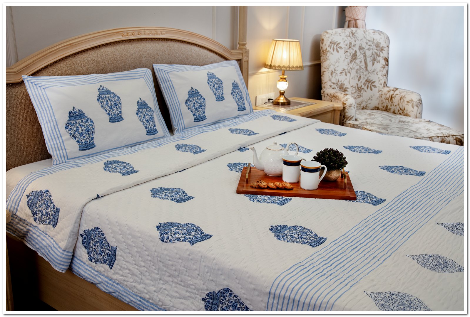 PASSERO ITALIAE DOUBLE QUILT - The Vintage Weaves
